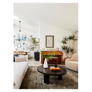 Ranch House Addition and Remodel - Eclectic - Living Room - Las Vegas ...