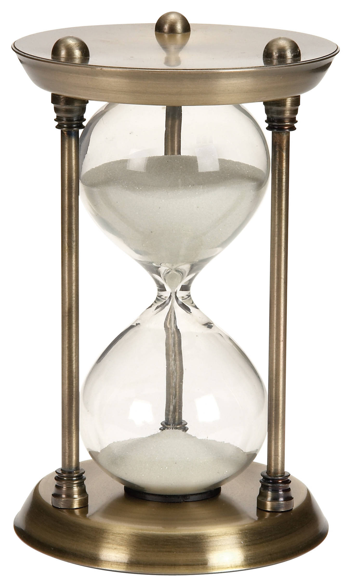 Metal/Glass Quarter Hourglass With 15 Minutes Time Interval ...