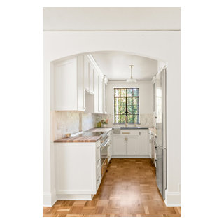CHIC HISTORIC SMALL KITCHEN - Traditional - Kitchen - Portland - by ...
