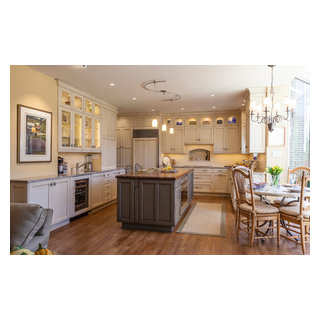 Jack Rosen Custom Kitchens - Traditional Limestone Kitchen ...