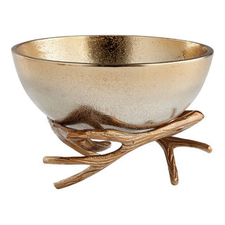 Cyan Design Med Antler Anchored Bowl - Contemporary - Decorative Bowls ...