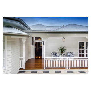 Grand Queenslander - Beach Style - Deck - Brisbane - by Highgate House ...