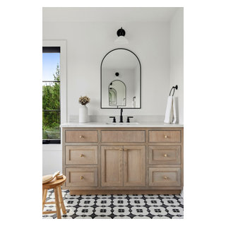 Modern Tudor - Modern - Bathroom - Minneapolis - by Haus of Rowe ...