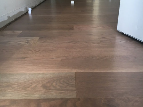 Is this a bad flooring installation?
