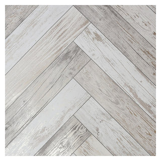 Rustic Parquet Natural and Gold Wallpaper - Farmhouse - Wallpaper - by ...