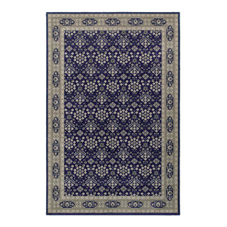 Oriental Weavers Sphinx Richmond 119B3 Rug, Navy/Grey, 3'10" x 5'5 ...