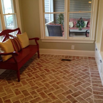 Whitewashed Brick Floor - Photos & Ideas | Houzz