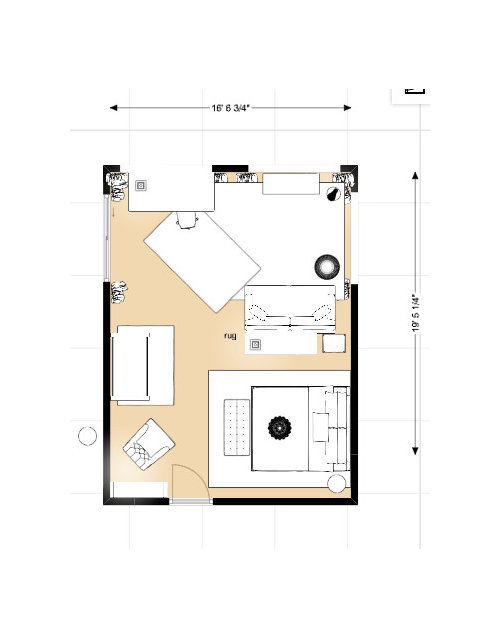 Layout for All-In-One Room - Need Advice!