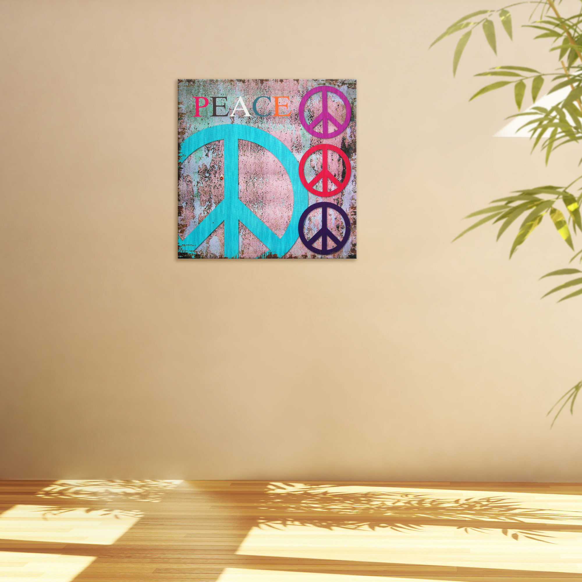 Peace Canvas Wall Art - Contemporary - Prints And Posters - by ...