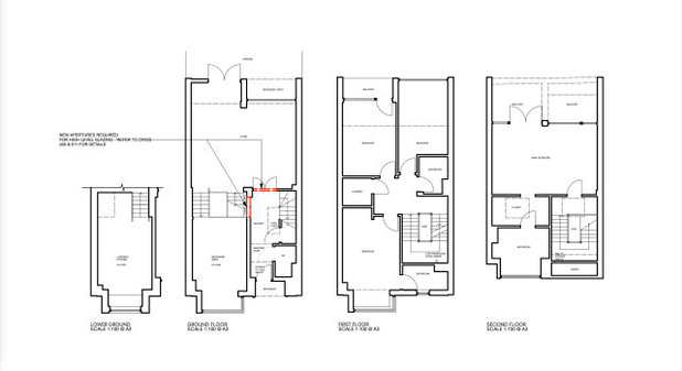 Houzz Tour: A Dark Modern Mews House Gets an Inspired Makeover | Houzz UK