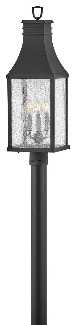 Hinkley Beacon Hill Large Post Top Or Pier Mount Lantern, Museum Black ...