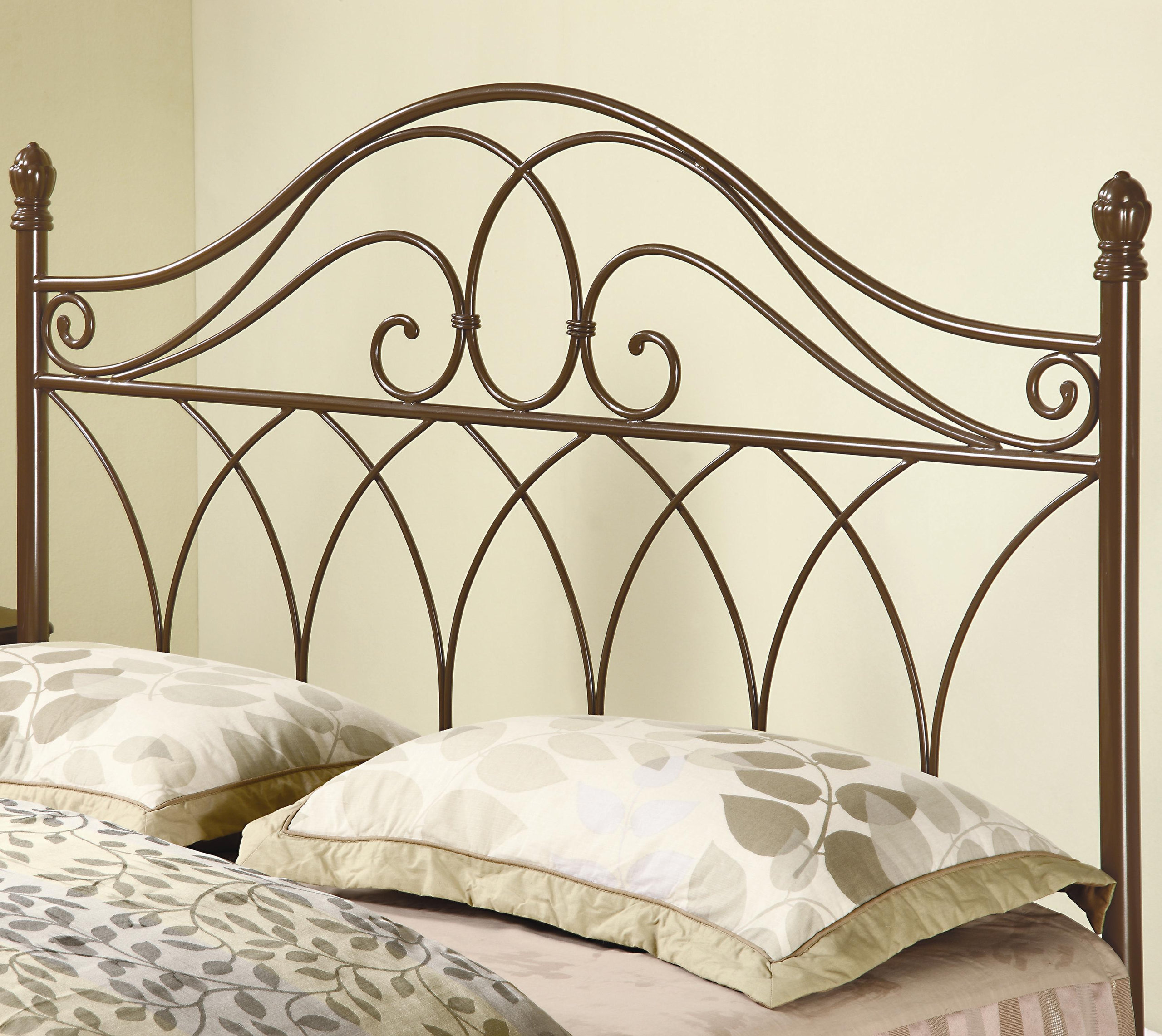 Coaster Full/Queen Brown Metal Headboard Only - Traditional ...