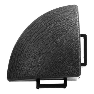 Dark Grey Interlocking Deck Tile Edge Strips With 4 Packs - Modern ...