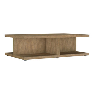 Cortona Square Engineered Wood Cocktail Coffee Table Mango - Coffee ...