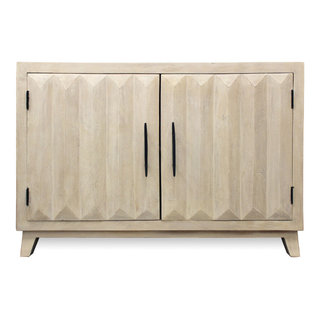 Bayside Vertical 2-Door Console Sideboard - Transitional - Buffets And ...