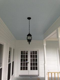 pale blue ceiling?