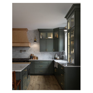 Green with Envy - Traditional - Kitchen - Detroit - by Yancy Kitchen ...