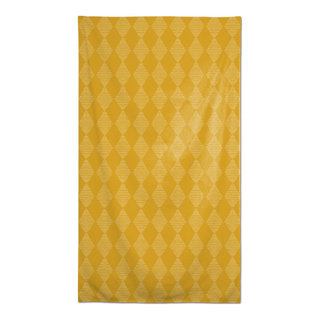 Yellow Line Diamonds 58 x 102 Outdoor Tablecloth, 58 x 102 ...