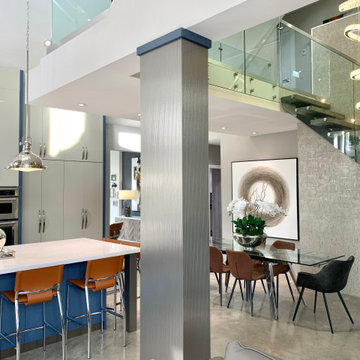 Support Column Staircase Ideas - Photos & Ideas | Houzz