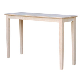 Shaker Console Table - Standard Length - Transitional - Console Tables ...