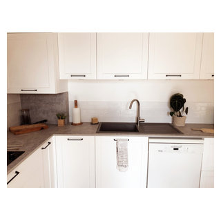 Faites entrer la lumière ! - Country - Kitchen - Lyon - by Nuance[s ...