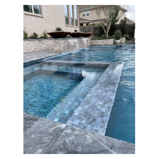 Fulbrook Pool Construction & Landscape - Eclectic - Pool - Houston - by ...