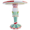 Tabletop Sweet Treat Cake Stand Ceramic Nutcracker Peppermint Dessert ...
