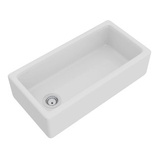 Shaws RC3618 Lancaster 36" Farmhouse Single Basin Fireclay ...