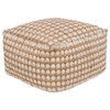 Oak Cove Cube Pouf, 20 x 20 x 12 - Beach Style - Floor Pillows And Poufs - by HedgeApple | Houzz