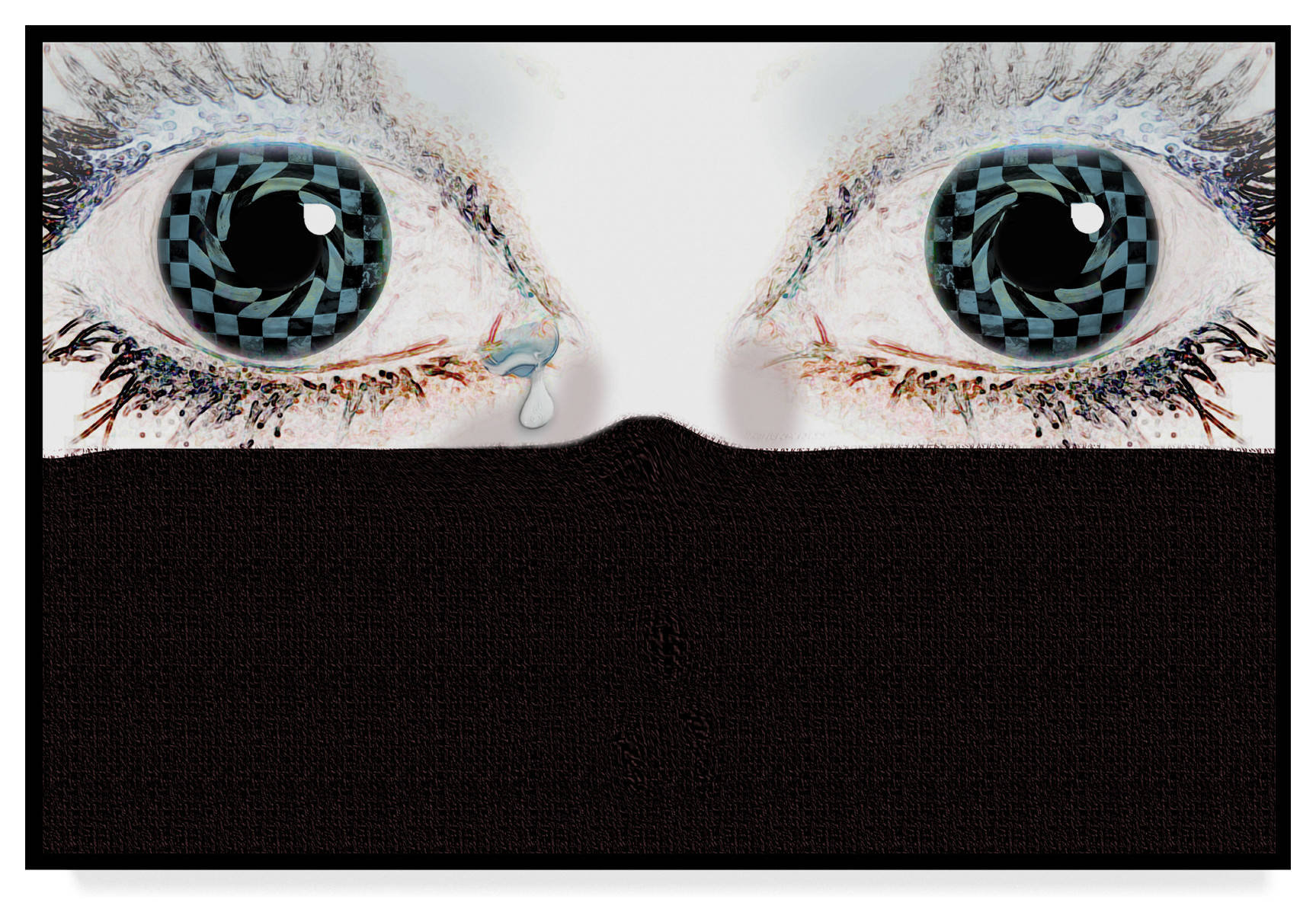 "In Her Eyes" by Dana Brett Munach, Canvas Art, 22"x32" - Contemporary ...