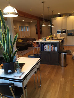 Open space behind couch. What to do with it?!