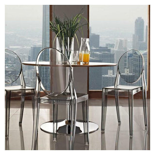 Clear Lucite Acrylic Dining Chairs - New York - by Clear Home Design ...