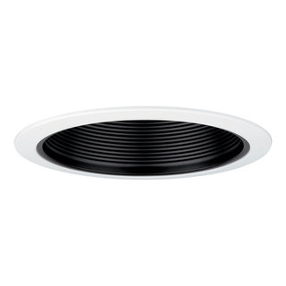 Raptor 6" Recessed Fixture Trims, Black Baffle, 150 W - Contemporary ...