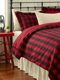 Buffalo plaid decor