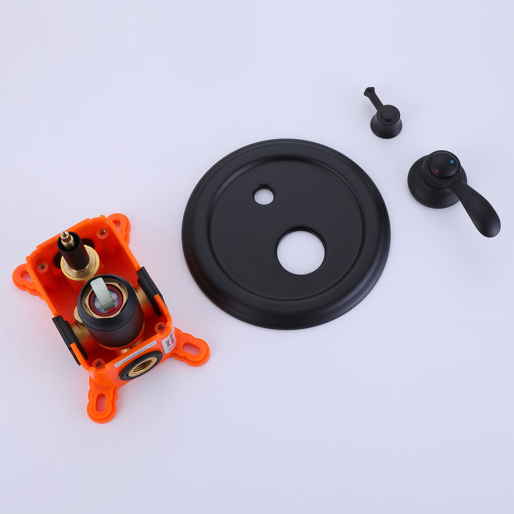 Wall Mounted Pressure Balance Shower System-Includes Rough-in Valve ...