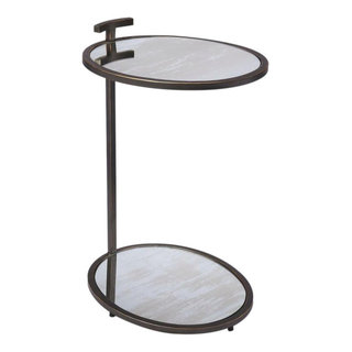 Contemporary Oval Ciro Side Table - Transitional - Side Tables And End Tables - by EuroLuxHome ...
