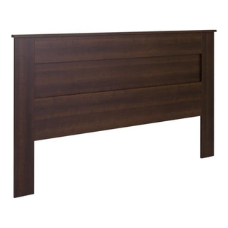 King Flat Panel Headboard, Espresso - Contemporary - Headboards - by ...