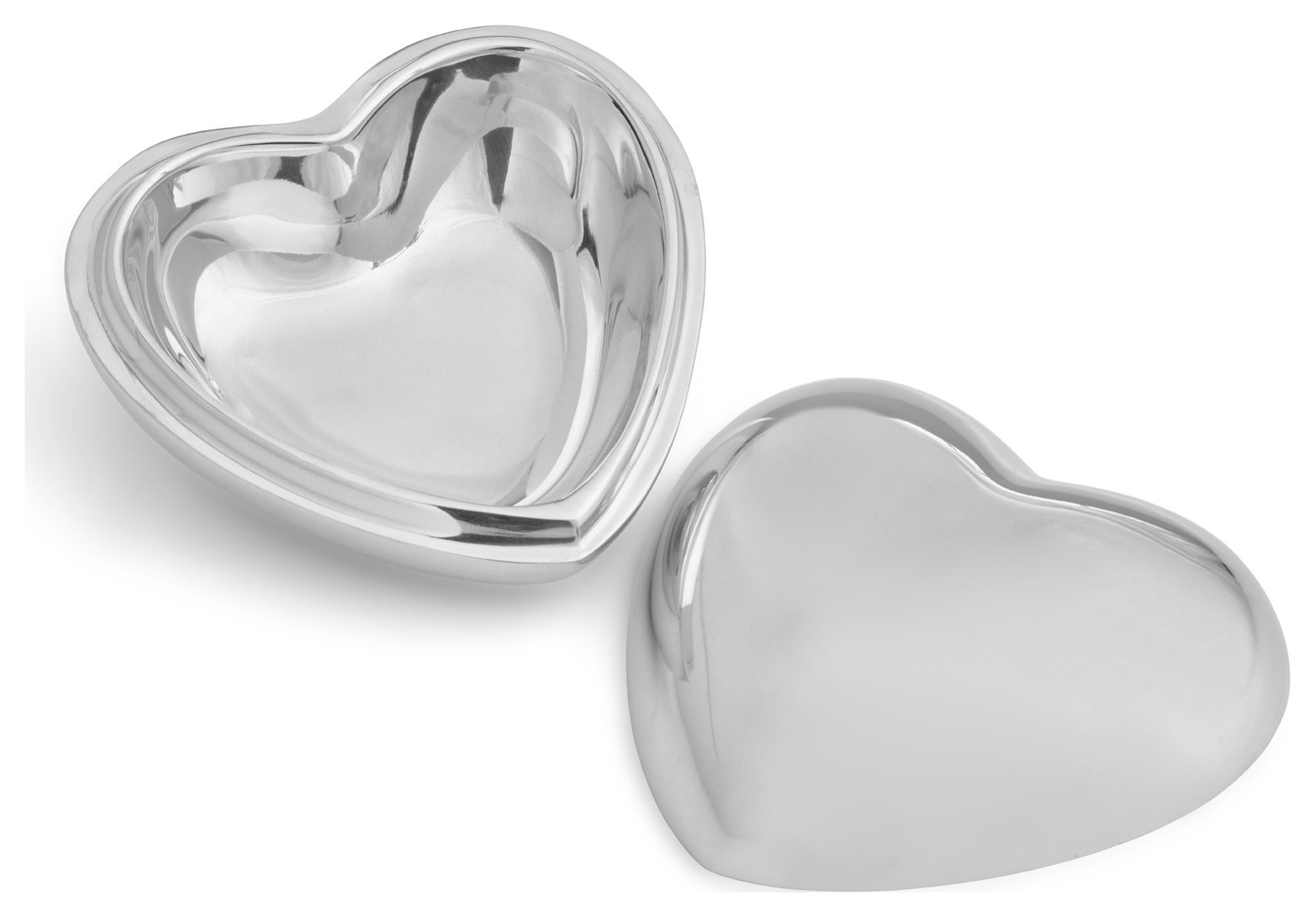 Nambe Loving Heart Box - Contemporary - Decorative Boxes - by ...