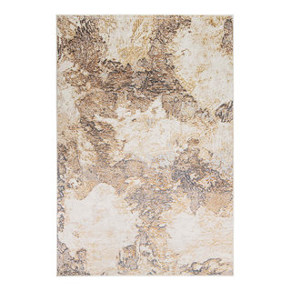 Terra Brown Area Rug, 8'x11' - Contemporary - Area Rugs - by Lavin Rugs ...