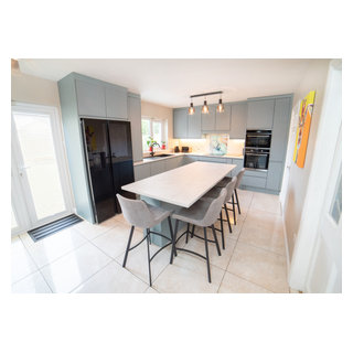 Fjord Handless Kitchen Renovation - Contemporary - Kitchen - Cork - by ...