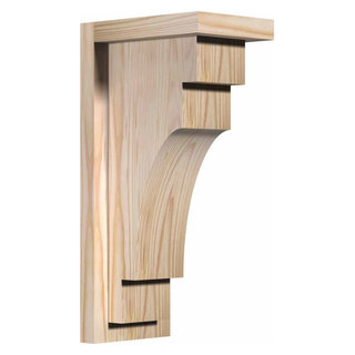 Mediterranean Corbel w/Backplate, 8"Dx16"H - Transitional - Corbels ...