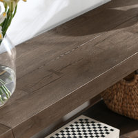 Troy Oak Console Table, Antique Brown - Rustic - Console Tables - by ...