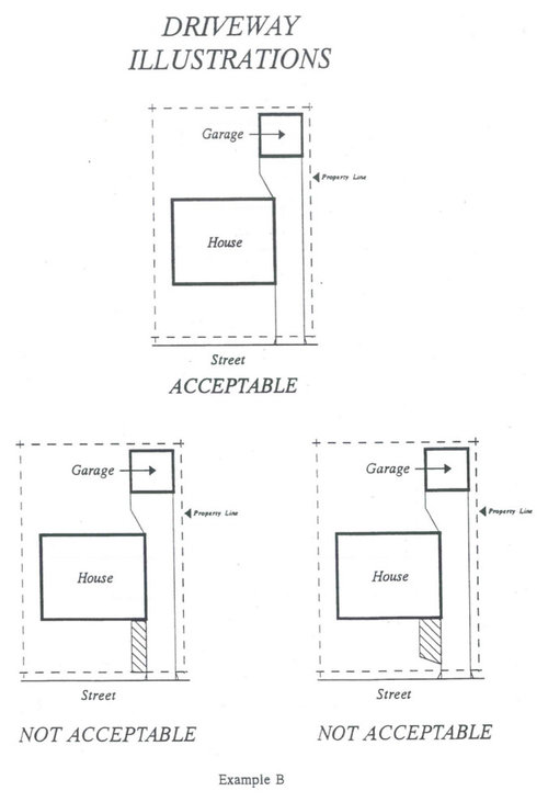expanding driveway to allow 2nd car to pass