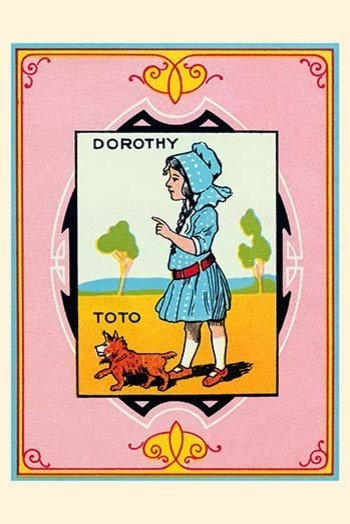 Dorothy & Toto, 12" x 18" - Traditional - Prints And Posters - by ...