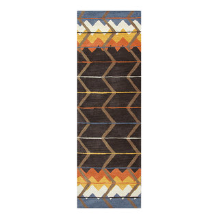 Rizzy Home Tumble Weed Loft Collection Rug, Runner 2'6"x8 ...