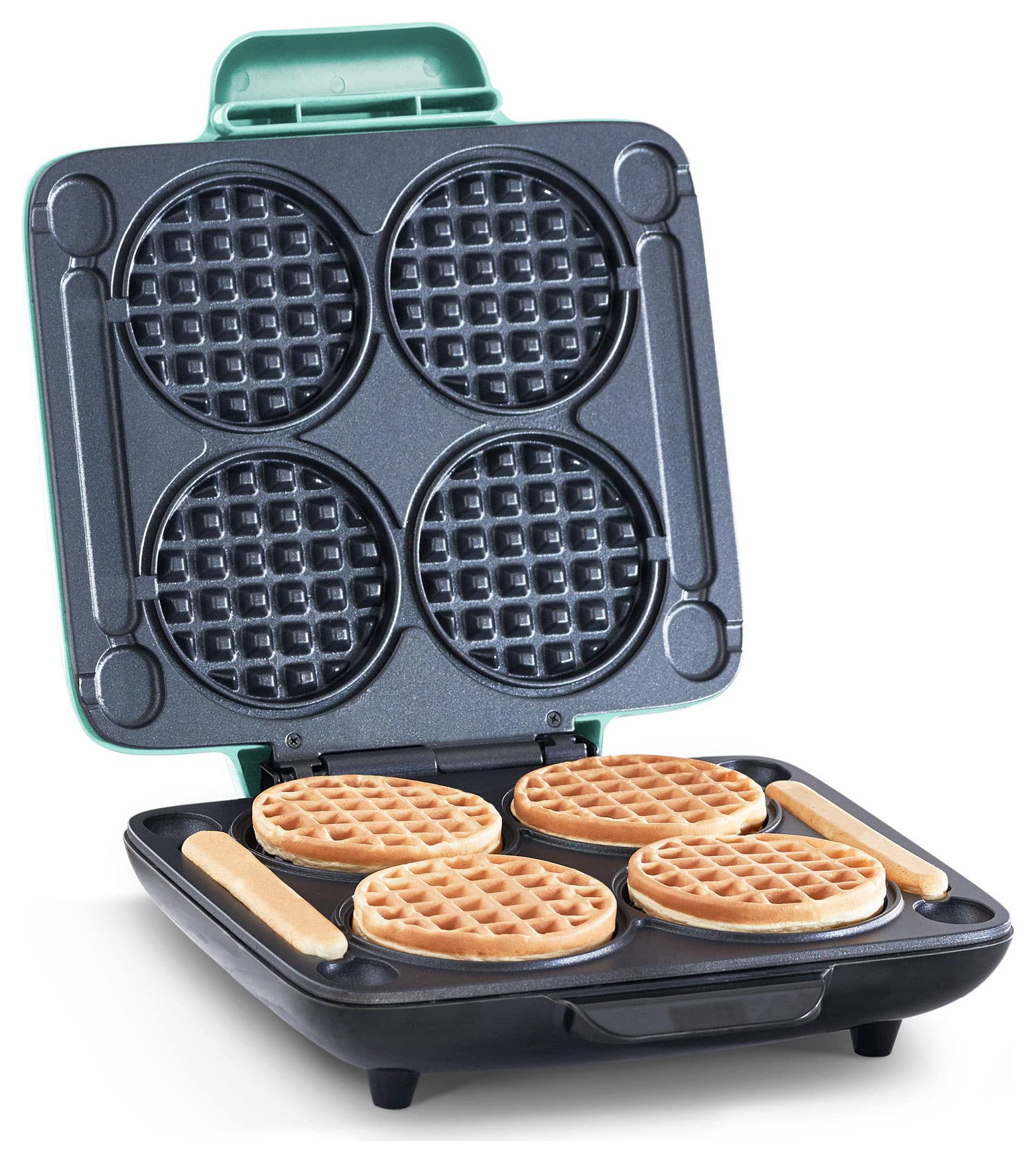 Multi Mini Waffle Maker: Four Mini Waffles, Perfect for Families and ...
