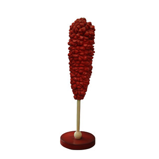 7' Red Rock Candy Tree - Contemporary - Holiday Accents And Figurines ...