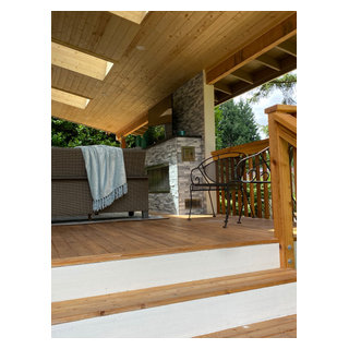 Outdoor Living Space - Transitional - Deck - by Paul Thomas Designs ...