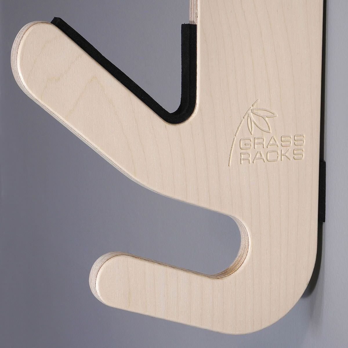 Ski Rack - The Hallsteiner Series Horizontal Ski Wall Mount, Quad ...
