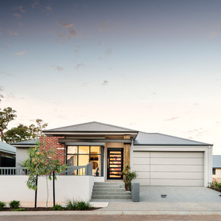 75 Beautiful One-Story Brick Exterior Home Pictures & Ideas | Houzz